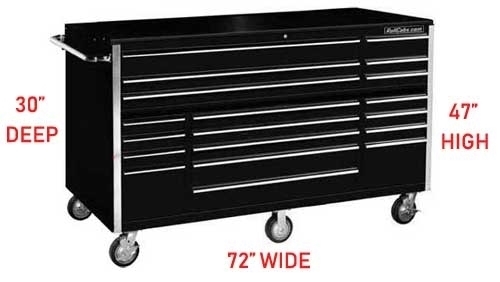CRX72301901SET 72" TOOL BOX SET | RollCabs.com